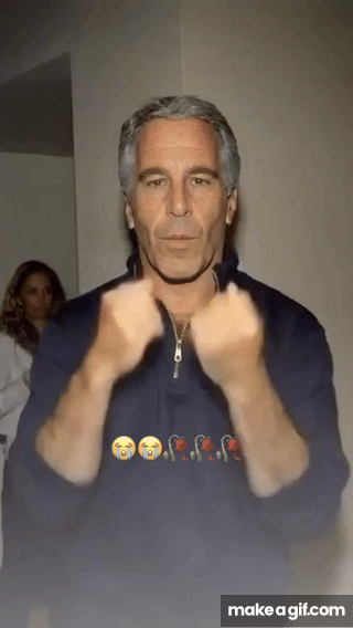 Jeffrey Epstein Gang Signs on Make a GIF