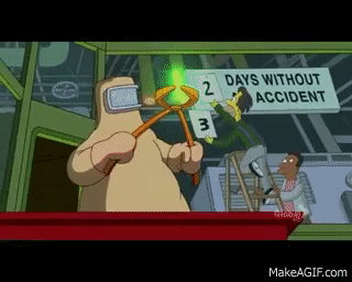 The Simpsons - Days without an accident on Make a GIF