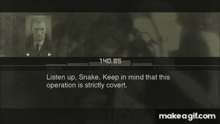 MGS3 codec call on Make a GIF