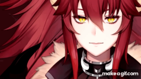 Zen's stare of disappointment (Zentreya 2D model debut) on Make a GIF