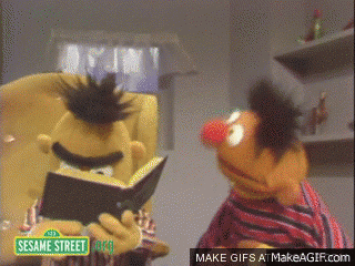 bert mad on Make a GIF