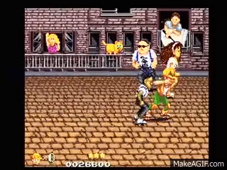 DJ Boy Arcade: Playthrough Kaneko Side Scroller Beat Em Up B Rap Part 1 ...