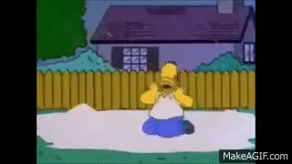 The Simpsons - "My sugar is melting!" on Make a GIF