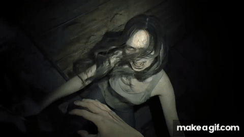 RESIDENT EVIL 7 biohazard Mia's First Crazy Spell on Make a GIF