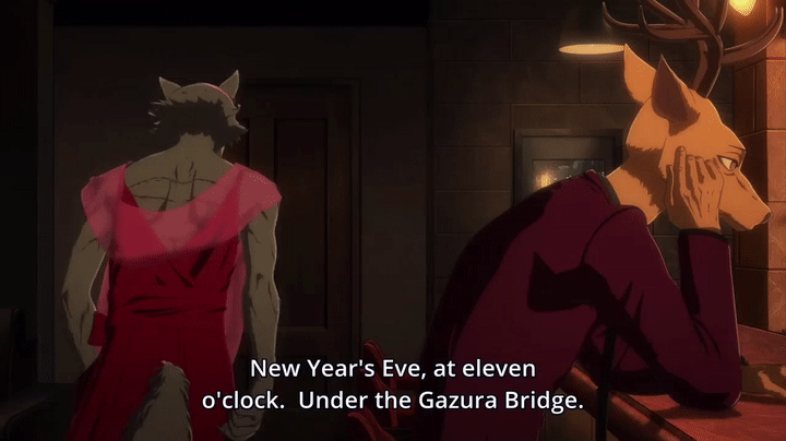 Legoshi dressed as a Female | BEASTARS Season 2 Episode 11 on Make a GIF