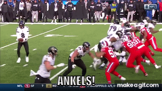 Football Jukes Gif LAMAR Jukes Matt Milano On Make A GIF