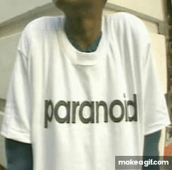 im paranoid on Make a GIF
