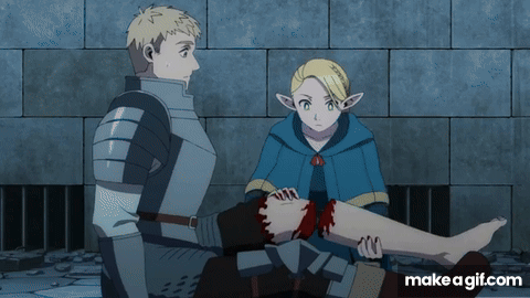 Marcille e Falin Spells Scenes (Dungeon Meshi - Season 1) on Make a GIF