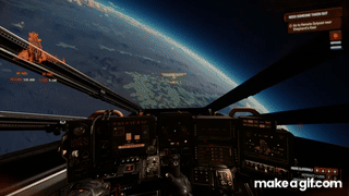 Star Citizen: Landing on Bloom on Make a GIF