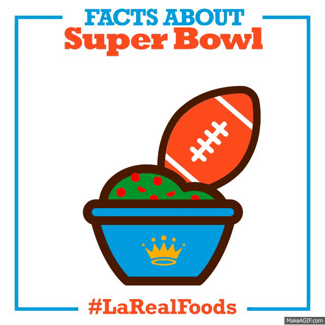 Super Bowl Food Facts on Make a GIF