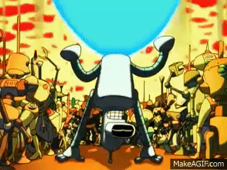 Bender Bending Rodríguez - Best moments on Make a GIF
