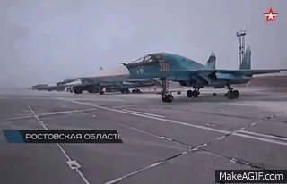 Су-34 #Sukhoi on Make a GIF