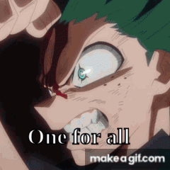 Deku Rage on Make a GIF