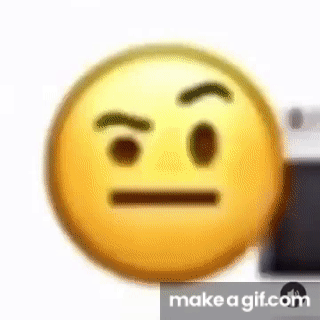 emoji caught you in 4K on Make a GIF