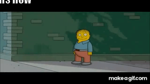 The Simpsons Movie - Ralph "I like gifs now" on Make a GIF