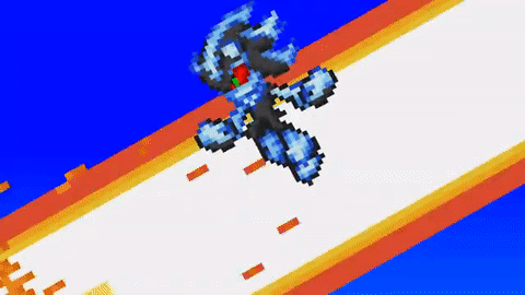 Scourge VS Mephiles (pivot sprite battle) on Make a GIF