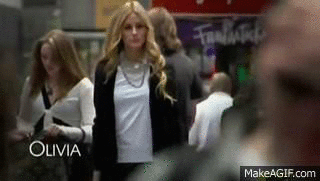 olivia palermo walking on Make a GIF