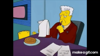The Simpsons - Yoink on Make a GIF