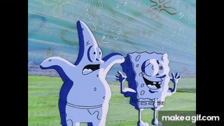Squidward's Best Day Ever on Make a GIF