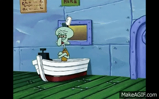 SpongeBob Busting Through Metal Wall on Make a GIF