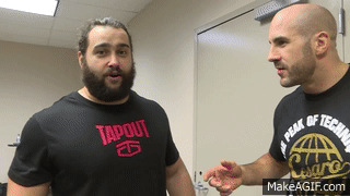 PING PONG BATTLE PT. II: Cesaro vs. Rusev — Gamer Gauntlet on Make a GIF