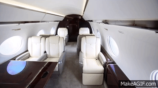 Gulfstream G650 on Make a GIF