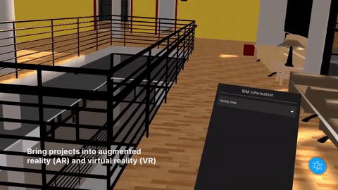 vr building simulation on Make a GIF