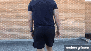 Trendelenburg Gait | Weak Gluteus Medius Gait | Compensation on Make a GIF