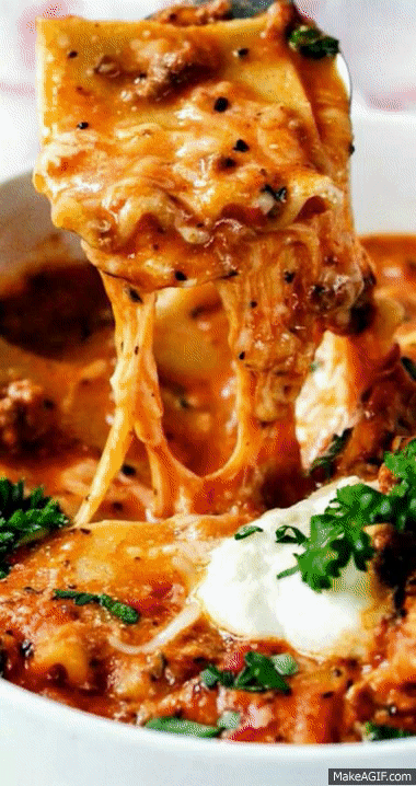 Lasagne on Make a GIF
