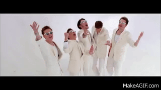 Youtube Boyband Gif Japanese Band Proves Everything Looks Better In