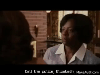 You're a godless women. The Help scene. on Make a GIF