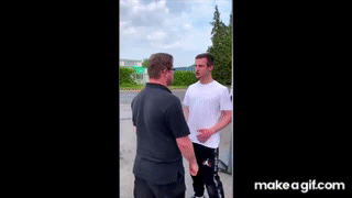 Greatest Headbutt of all Time! on Make a GIF