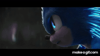 [3D Animation] Sonic VS Sonic - The Sonic Movie on Make a GIF