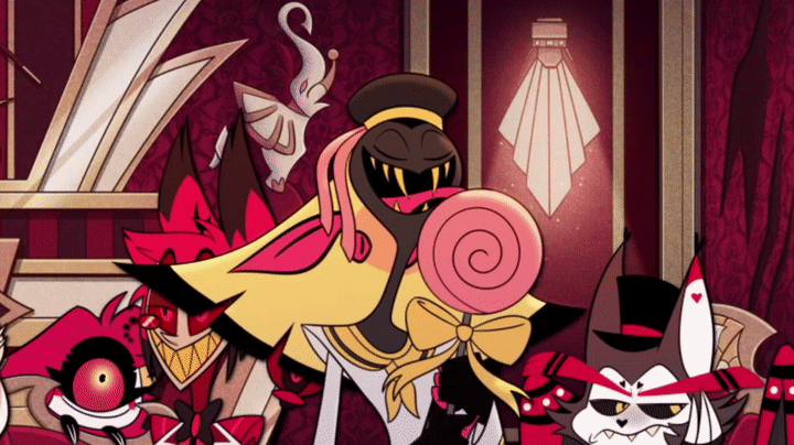 Sir Pentious being the CUTEST in Hazbin Hotel S1E2 🥹 on Make a GIF