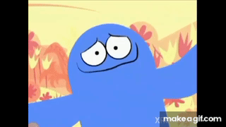 bloo gif on Make a GIF