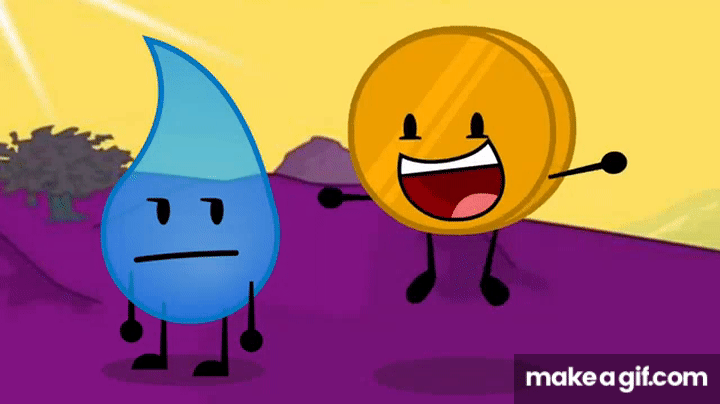 TB, GB, SITTING IN A TREE! - BFDI reanimated on Make a GIF