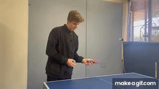 The BEST Backspin Serve Tutorial | Unbeatable on Make a GIF