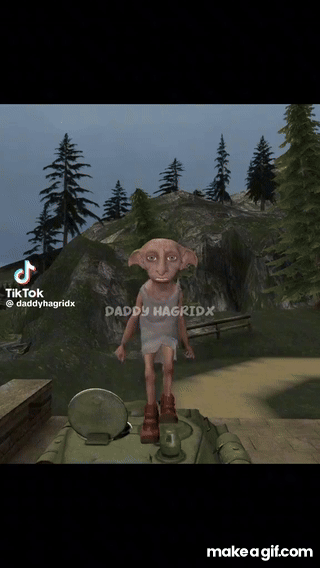Dobby has been given a TANK on Make a GIF