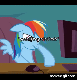 Rainbow goon on Make a GIF