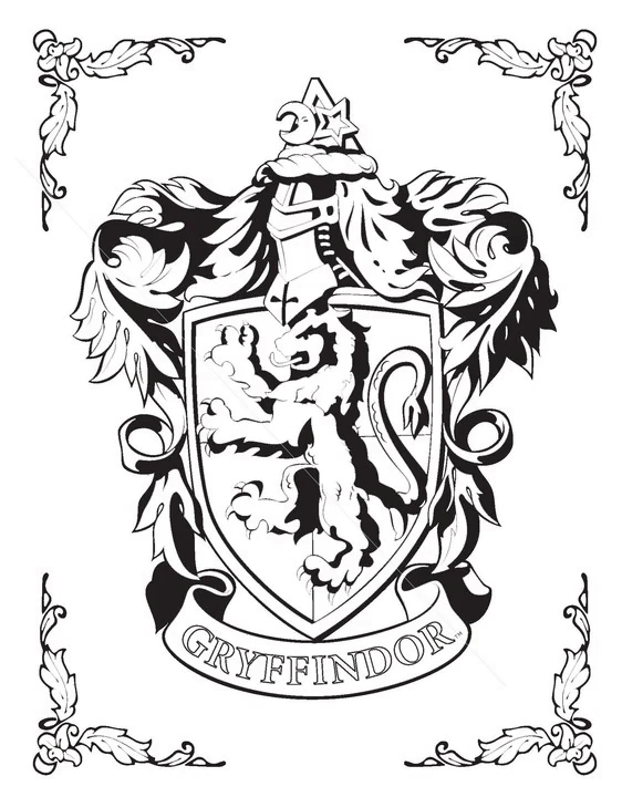 Harry Potter Colouring Book On Make A
