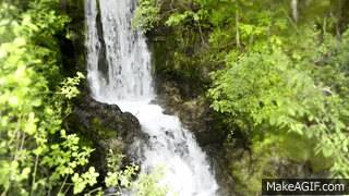 4K WATERFALL VIDEO - in Ultra HD UHD on Make a GIF