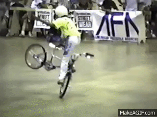 Dave Mirra flatland run AFA Masters Columbus, OH 1988 14 expert on Make ...
