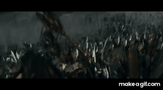 LOTR - Opening Scene (Battle of Dagorlad HD) on Make a GIF