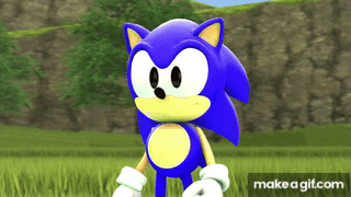 Sonic Fade Away on Make a GIF
