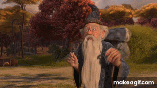 Shrek 3 | Merlin Gets Shrek Back To Far Far Away With A Spell on Make a GIF