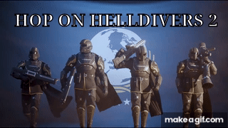Hop On Helldivers 2 Gif