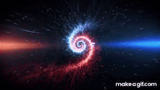 🔥🎶 Fire and Ice Spinning Fire Vortex VJ Loop Video Background for Edits ...