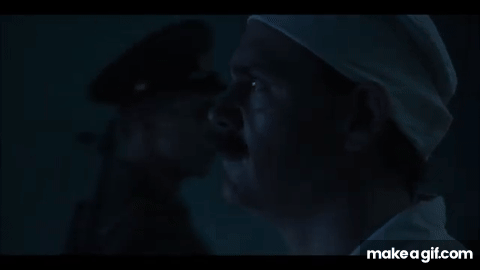 Chernobyl (2019) - Sitnikov sent on the roof | Episode 1 on Make a GIF