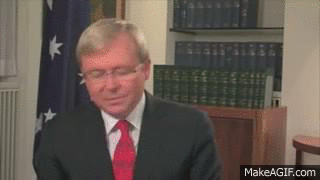 Kevin Rudd - just fucking hopeless on Make a GIF