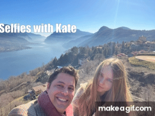 Selfies with Kate on Make a GIF
